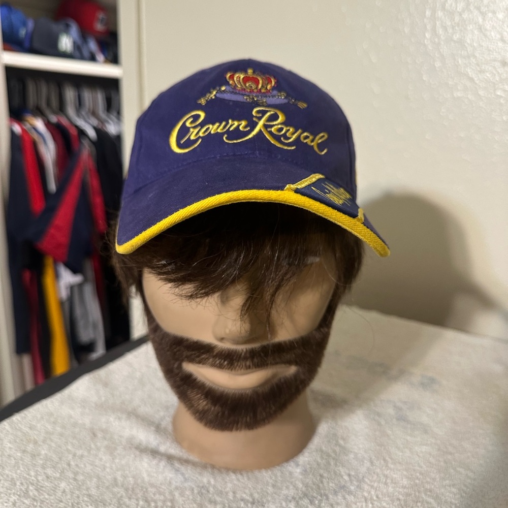 Vintage Nascar Chase Crown Royal “Rouse” Hat 90s - Gem